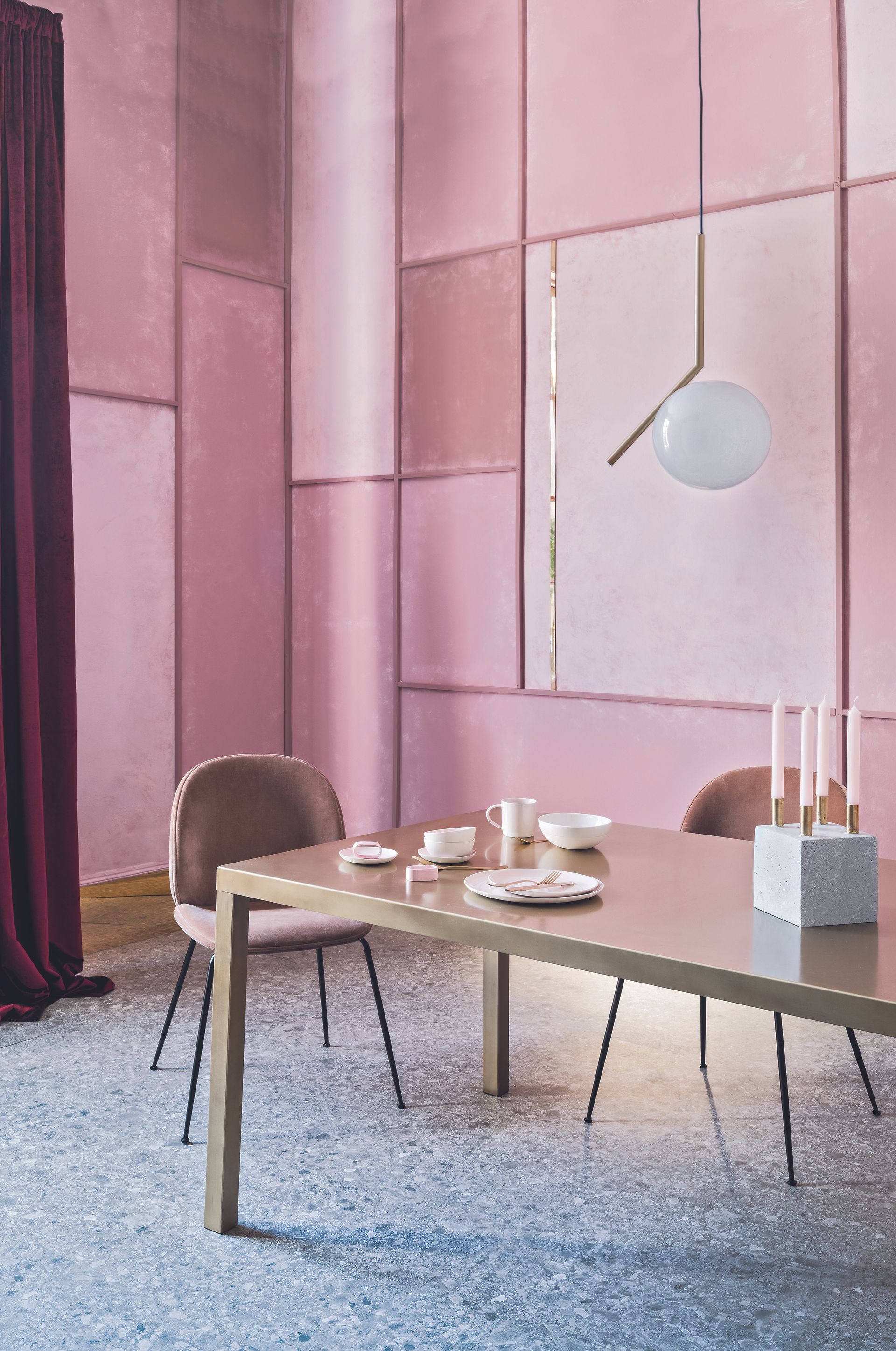 Blush home decor ideas