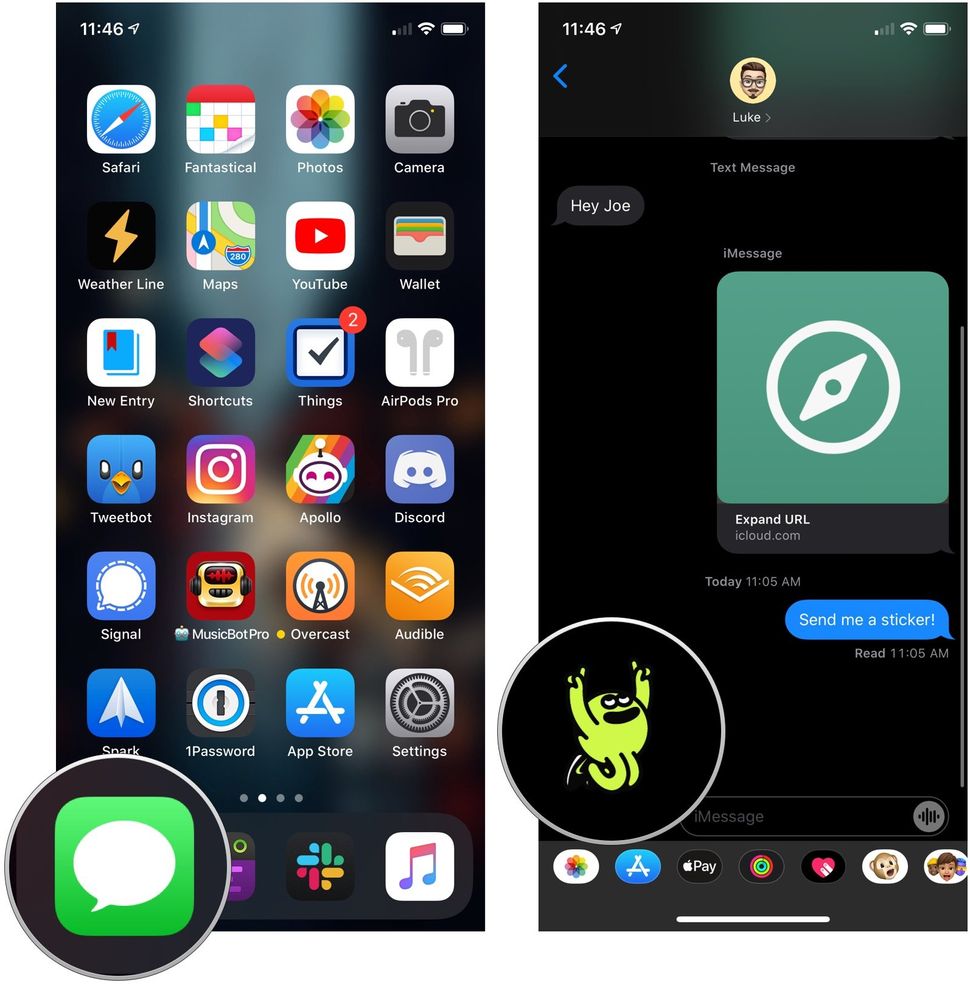 How to use stickers and apps in Messages on iPhone and iPad | iMore