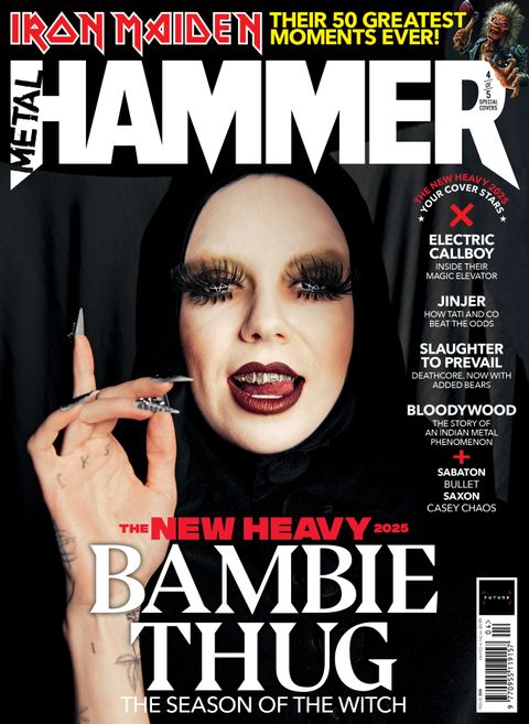 The new issue of Metal Hammer features FIVE cover to choose from ...