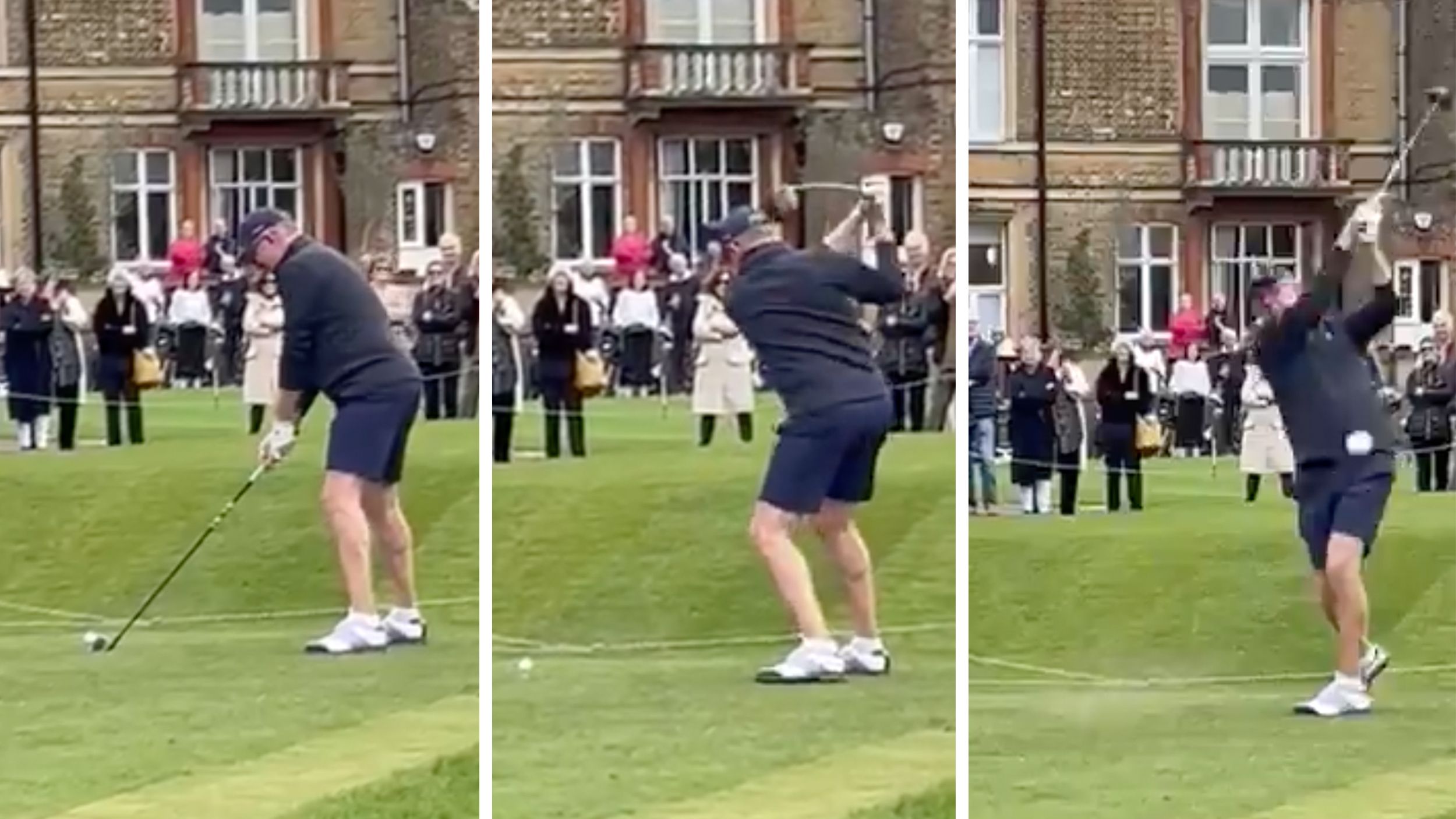 Viral Video Shows Scary Moment Golf Club Captain Hits Crowd With ...