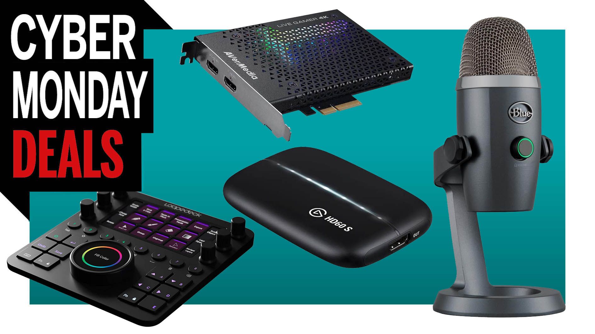 Cyber Monday streaming deals: Microphone, capture card and streaming ...