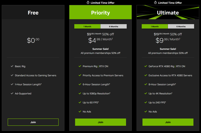 Nvidia cuts GeForce Now pricing in half — Priority and Ultimate ...