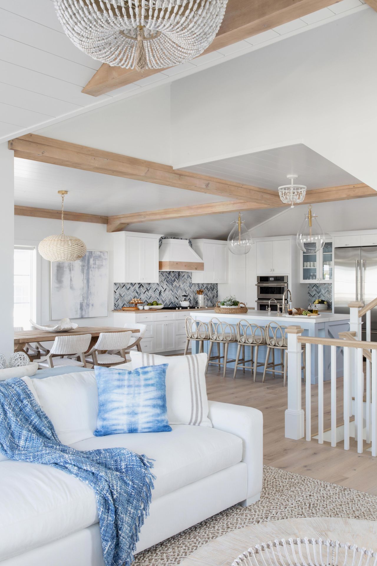 A Cali-style beach house that's a lesson in rustic boho style | Livingetc