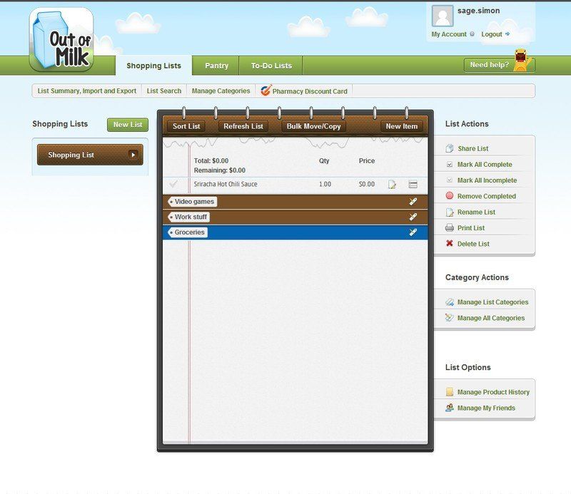 Out of Milk review - now you have no excuse for forgetting groceries ...