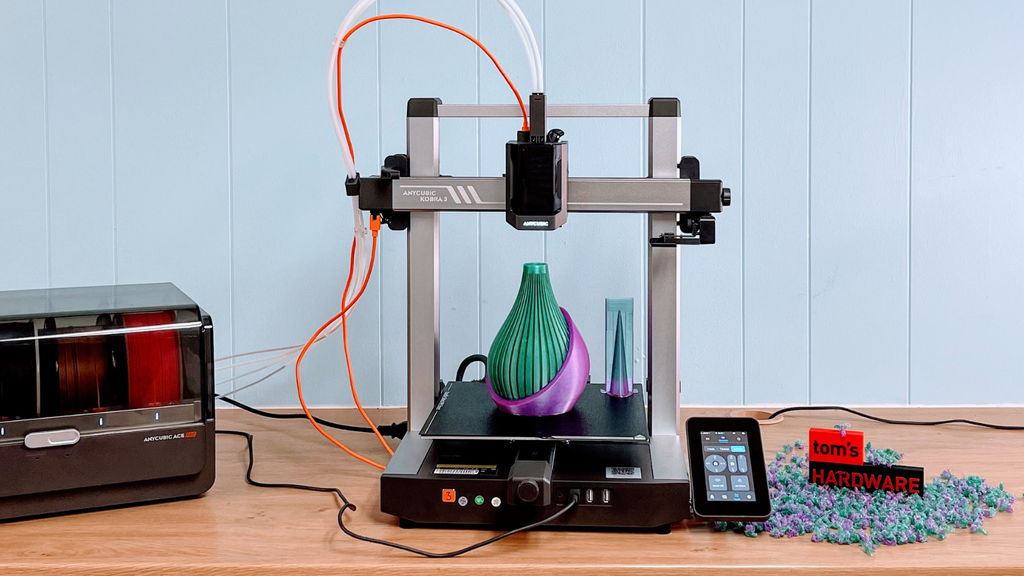 Anycubic Kobra 3 Review: The First Multicolor Clone | Tom's Hardware