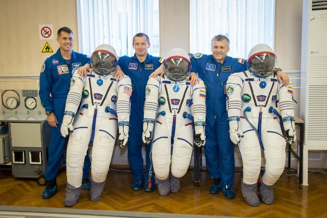 New US-Russian Crew Arrives at International Space Station | Space