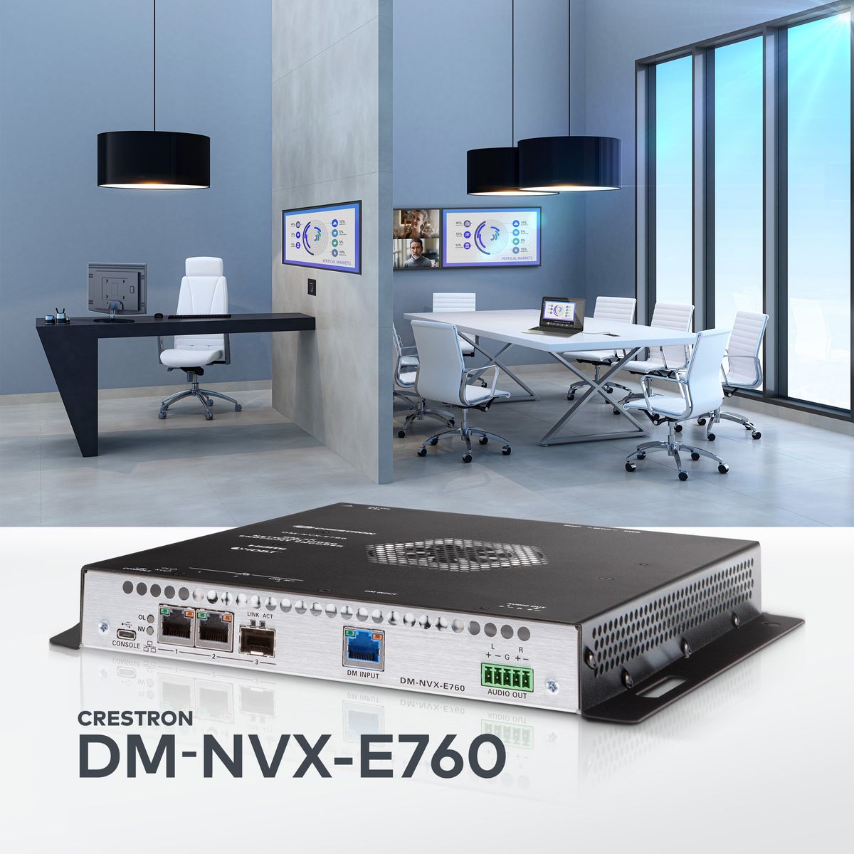 Crestron Adds AV-over-IP Bridging Technology to DM NVX Portfolio ...