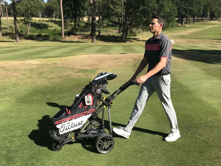 PowaKaddy Compact C2i Electric Trolley Review - Golf Monthly | Golf Monthly