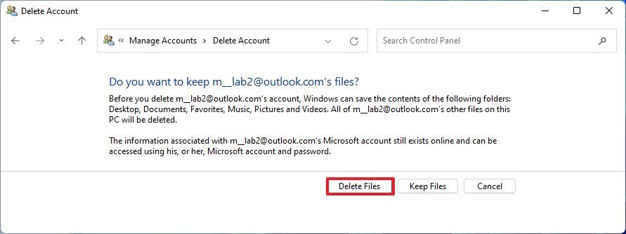 How to delete an account on Windows 11 | Windows Central