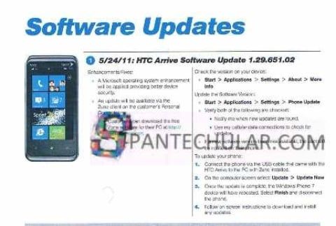 Sprint Arrive set to get 7392 Security update on May 24th | Windows Central