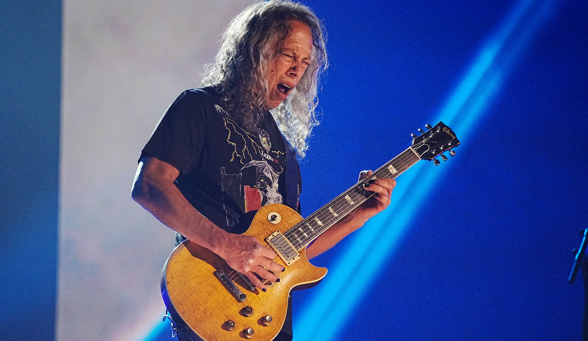 Kirk Hammett Purchases Ultra-Rare Black 1959 Gibson Les Paul Standard ...