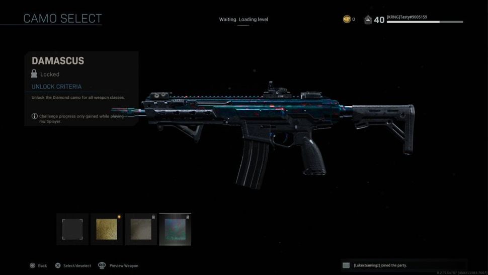 How to unlock Modern Warfare camos, including the high level Gold ...
