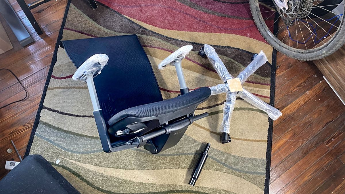 I've been using a 3D-printed office chair for a week and it feels like ...