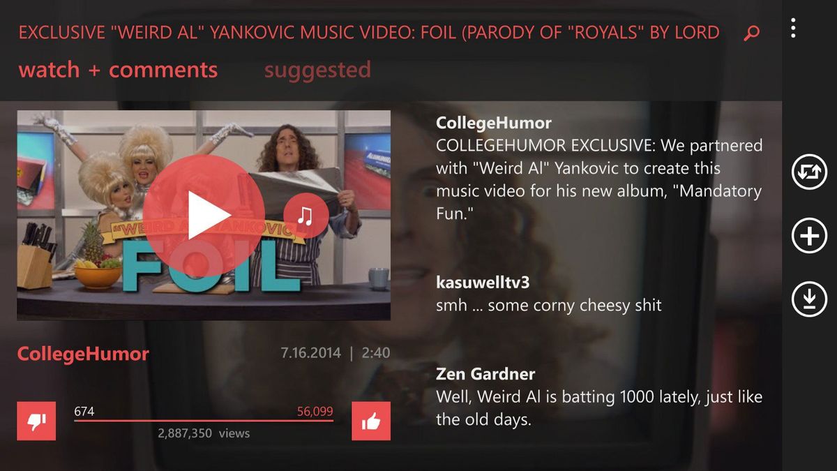 myTube is getting a big update soon with a redesign, here's your hands ...