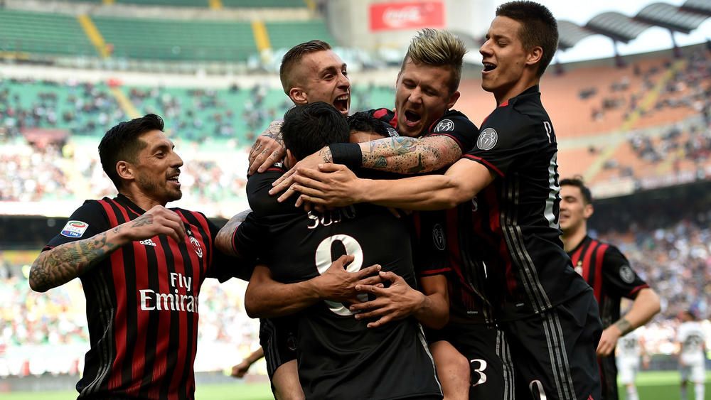 AC Milan 4 Palermo 0: First-half blitz helps Rossoneri leapfrog Inter ...