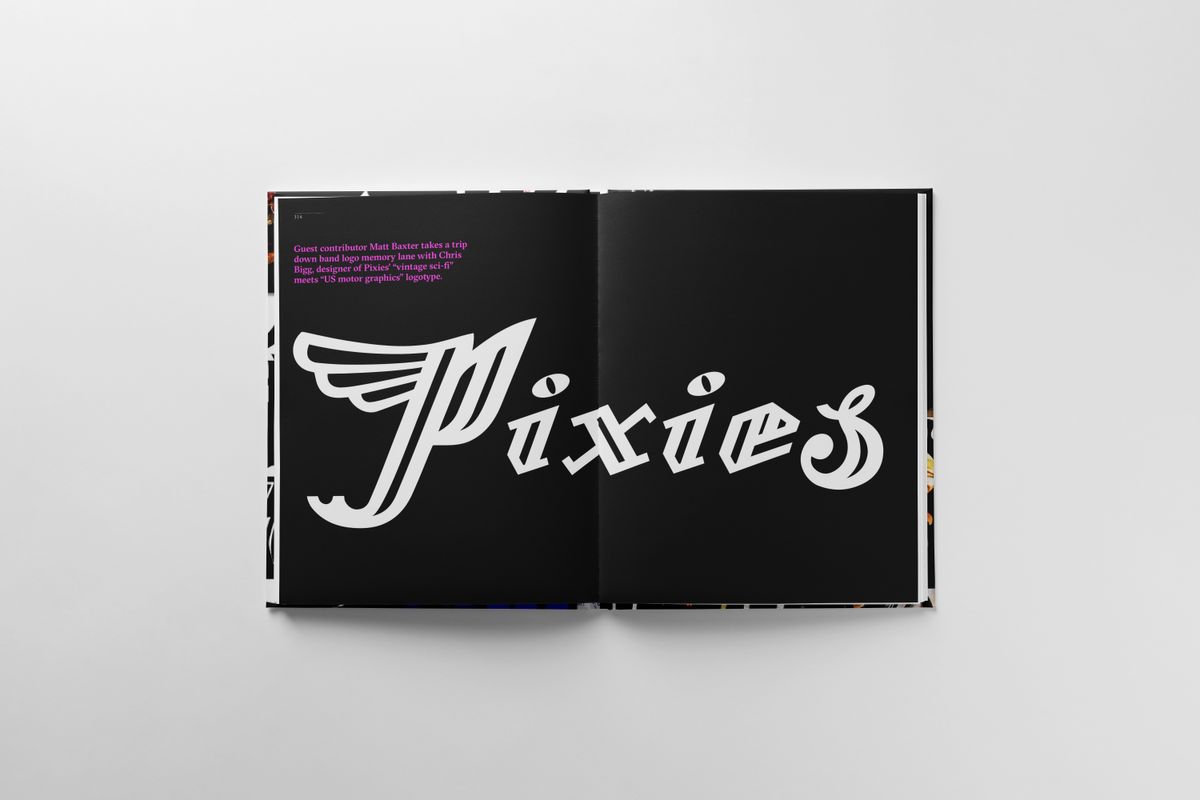 New band logo book explores music and design history | Creative Bloq