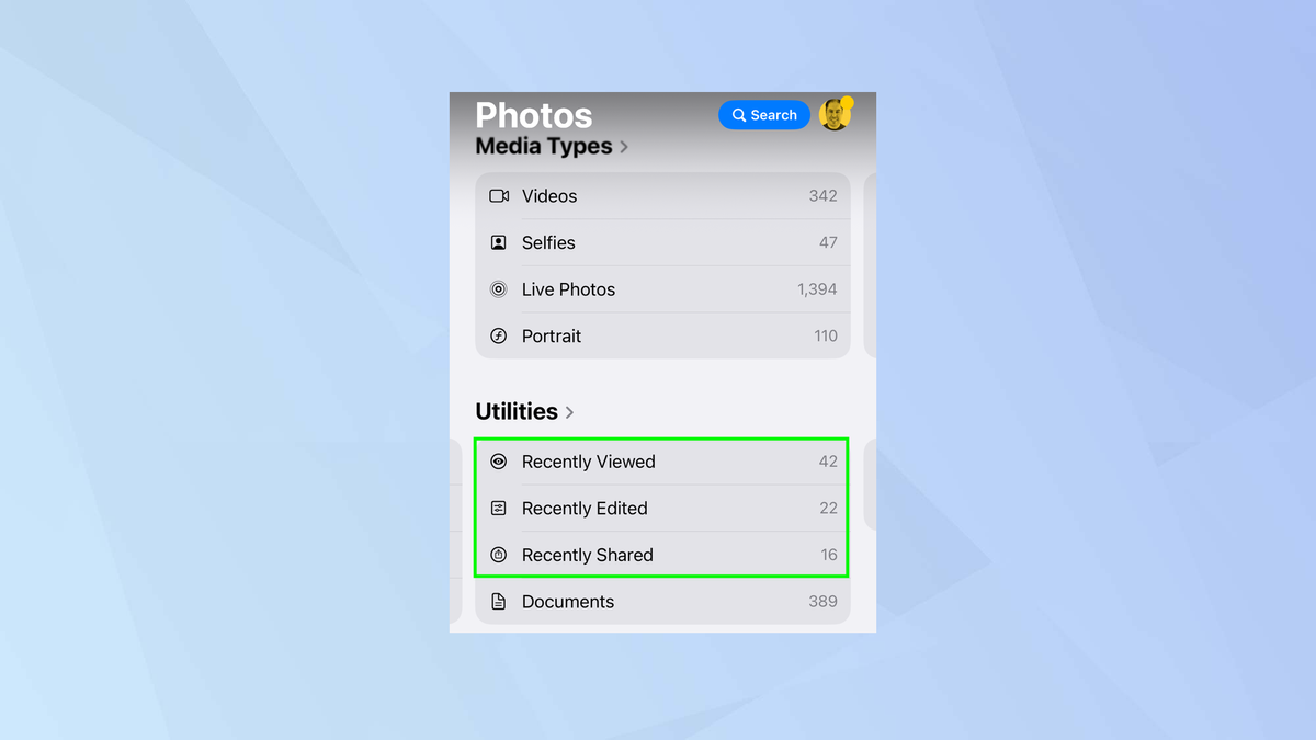 iOS 18 lets you quickly sort photos by category — here's how | Tom's Guide