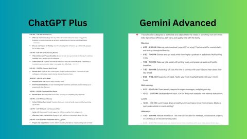 I tested ChatGPT Plus vs Gemini Advanced with 7 prompts — here’s the ...