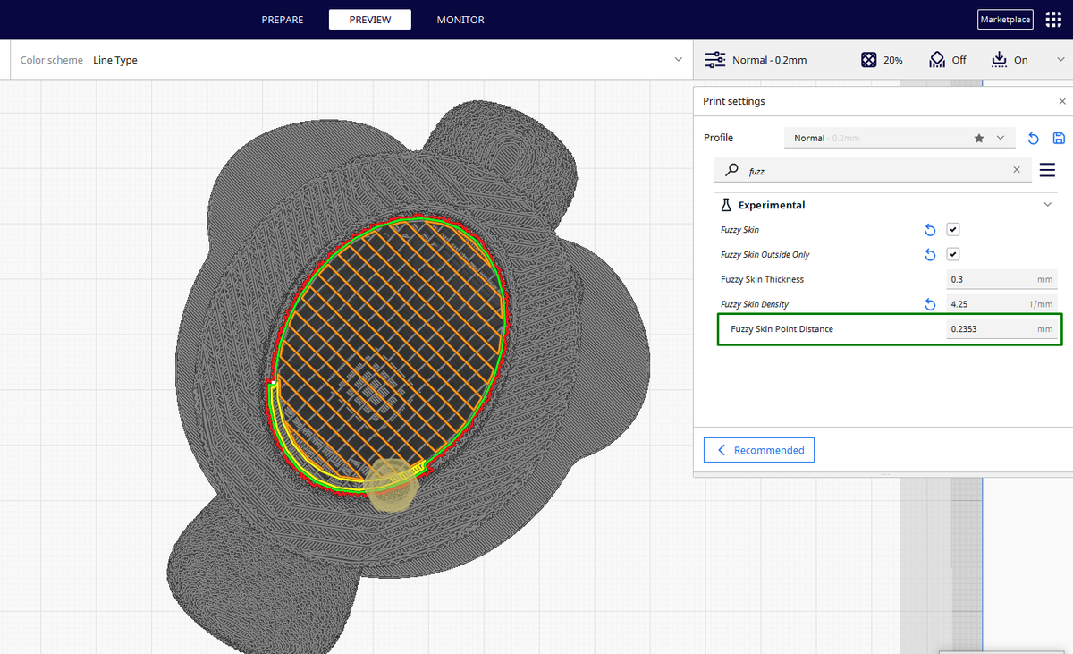 Cura Fuzzy Skin Feature: How to Use it to Add a Textured Surface on 3D ...