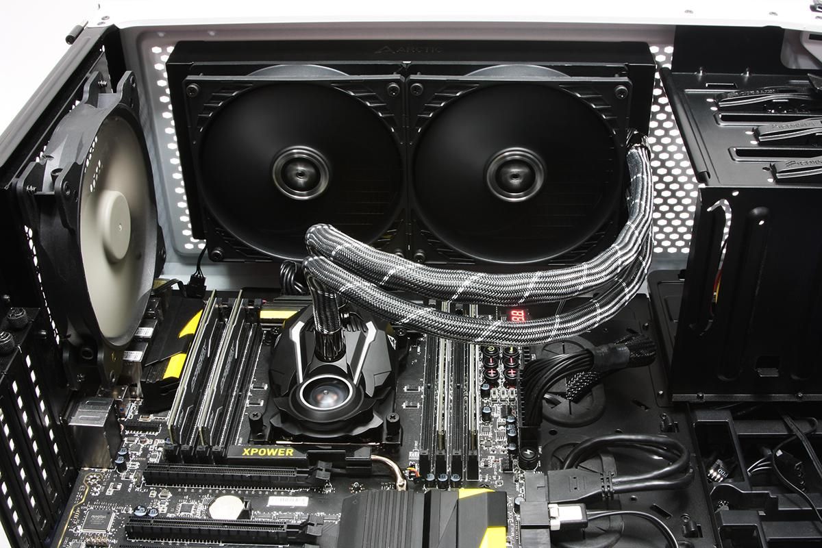 Arctic Liquid Freezer II 280 AIO Cooler Review: Unique, Affordable ...