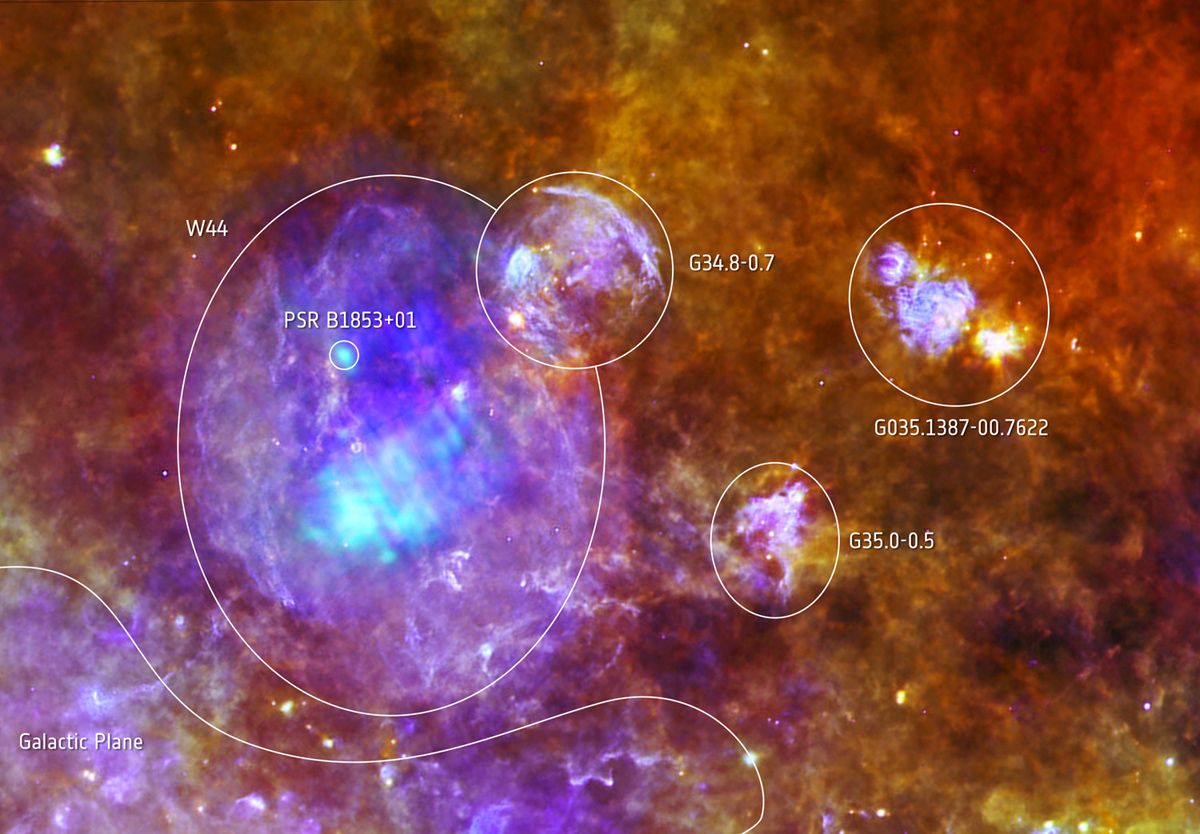 Spectacular Supernova Aftershock Photo Revealed | Stars | Space