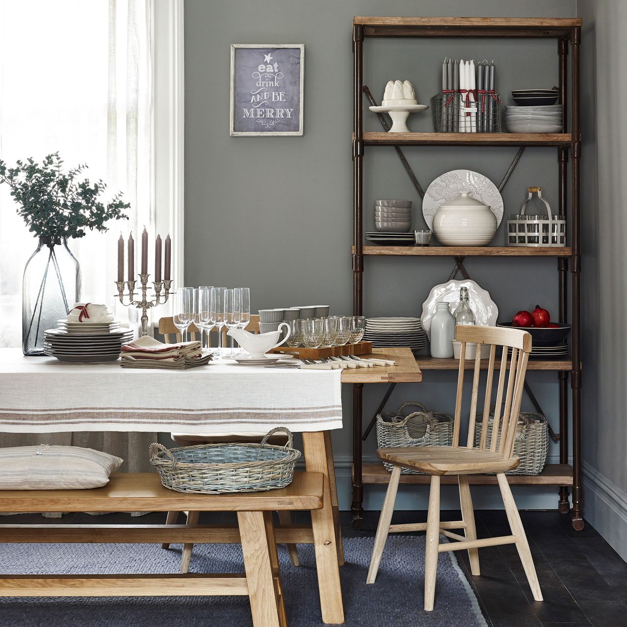 Rustic dining room ideas to create a country dining space | Ideal Home