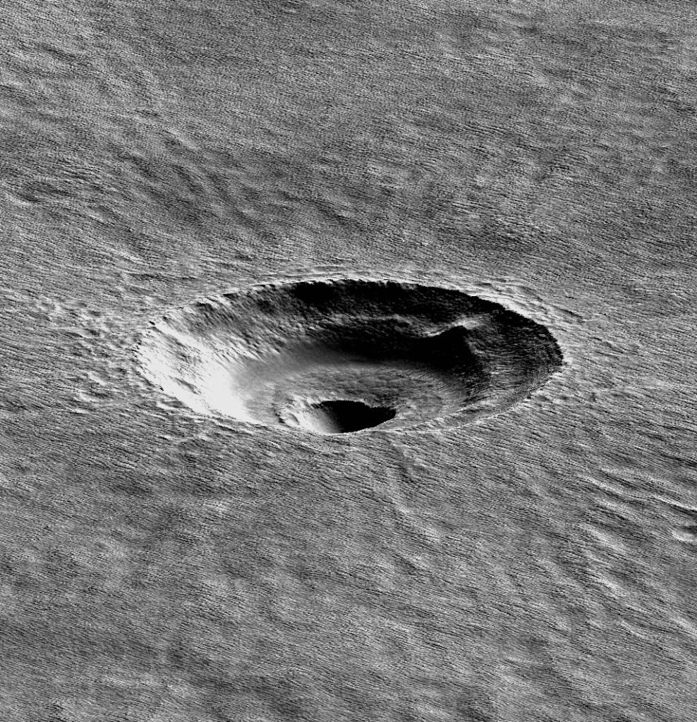 Gigantic Ice Slab Found on Mars Just Below the Planet's Surface | Space