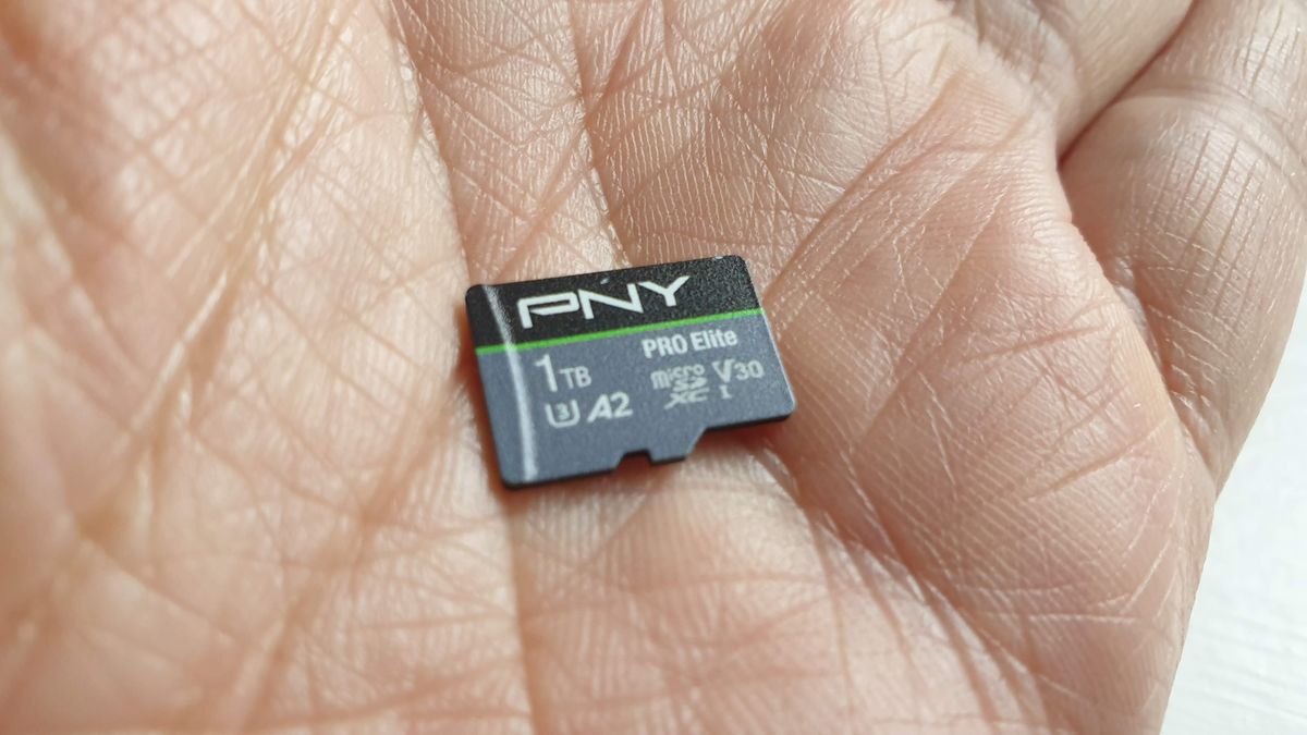 PNY Pro Elite 1TB microSD card review | TechRadar