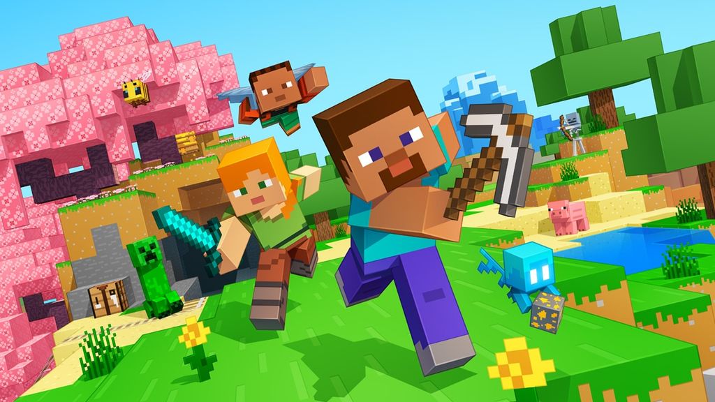 Minecraft is getting a redesign! Well, at least the official artwork is ...