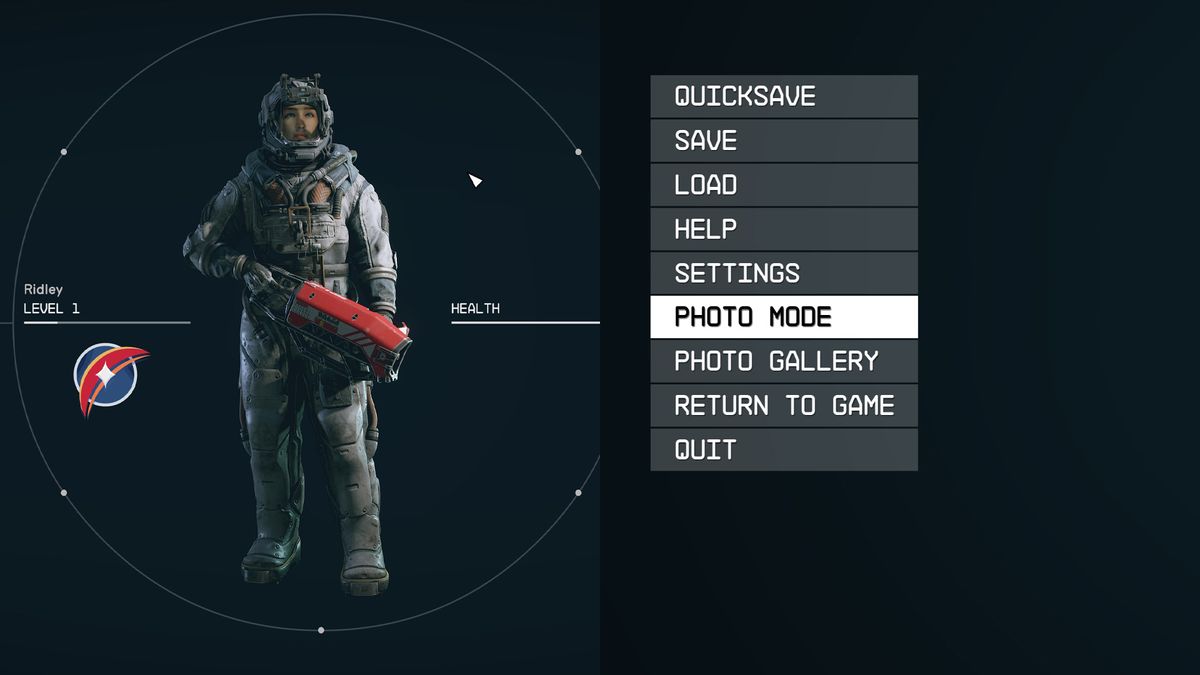 How to use Starfield photo mode to snap space shots | Tom's Guide