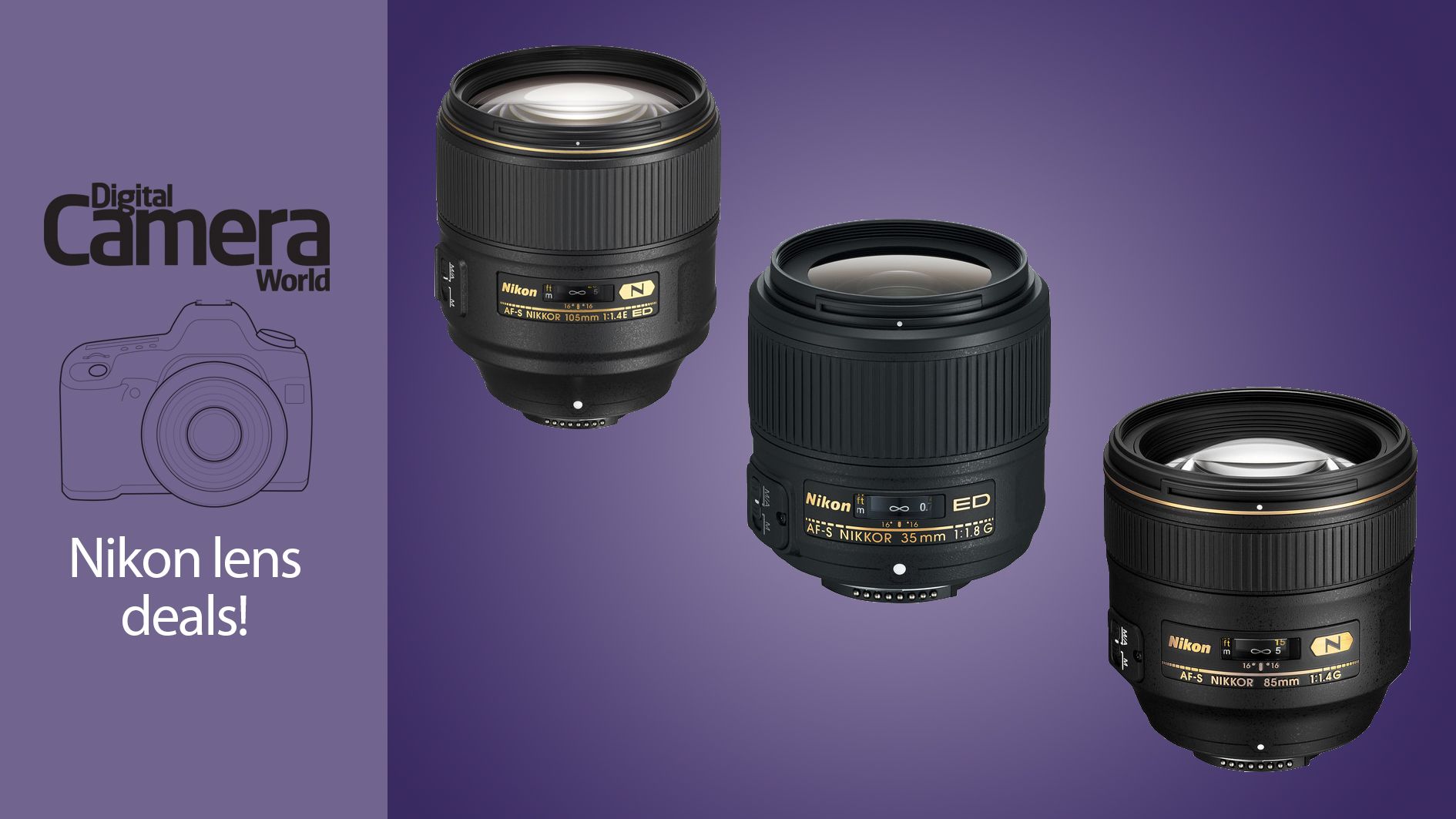 These three Nikon lenses are some of Nikon's best – and now they're on ...