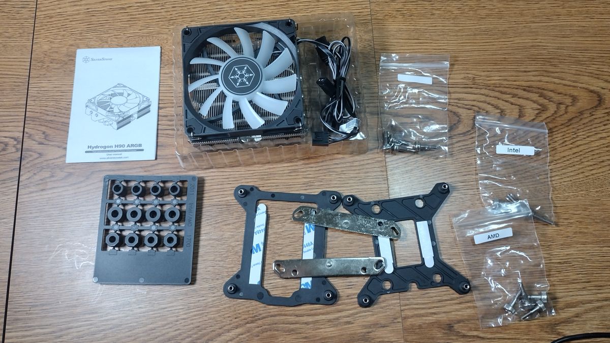 SilverStone Hydrogon H90 ARGB Review: Low Profile for Mid-Range CPUs ...