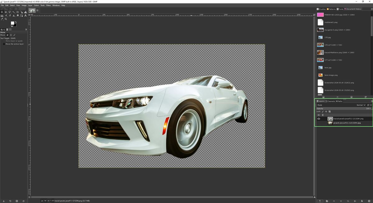 How to work with layers and filters in GIMP | Tom's Hardware