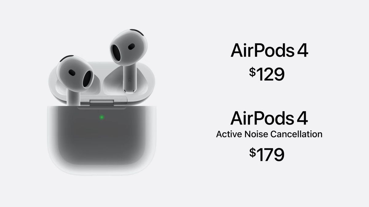 Apple AirPods 4 land in two options: here are the differences | TechRadar