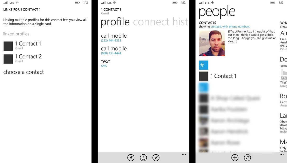 How to merge a contact in Windows Phone | Windows Central