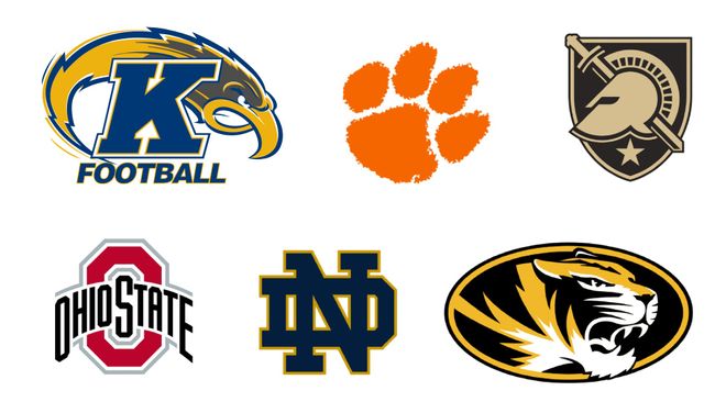 The best NCAAF logos: college football designs to get your blood ...