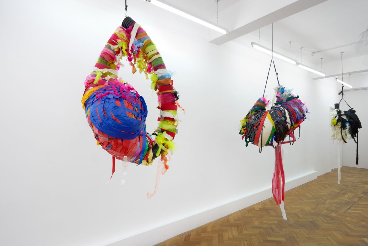 Discover artist Nnena Kalu's piñata-like hearts at Arcadia Missa ...