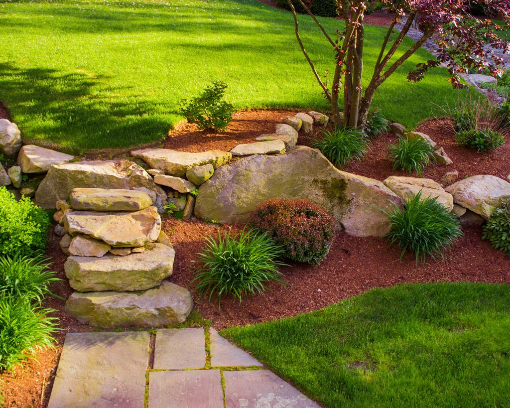 Front yard rock landscaping ideas: 10 eye-catching looks | Homes and ...
