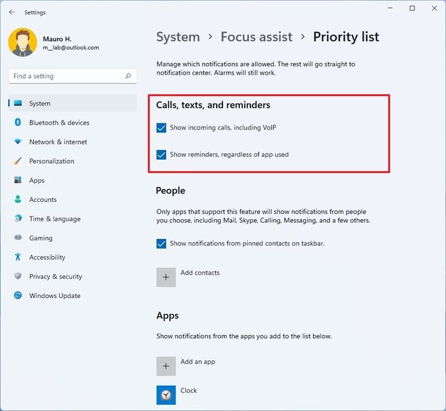 How to use Focus assist to avoid distractions in Windows 11 | Windows ...