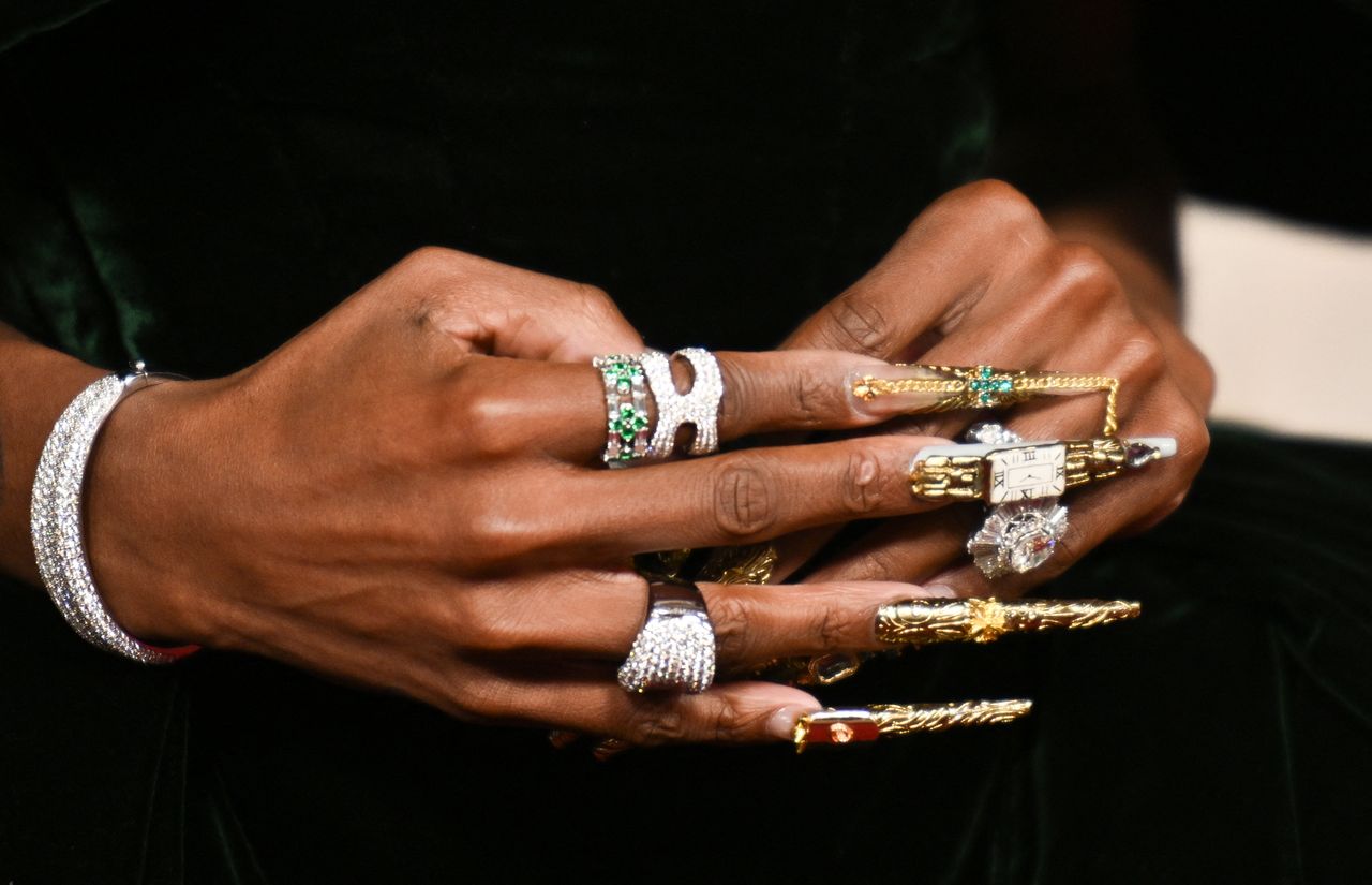 Cynthia Erivo’s 2025 Oscars Nails Are a Wicked Nod to Oz | Marie Claire