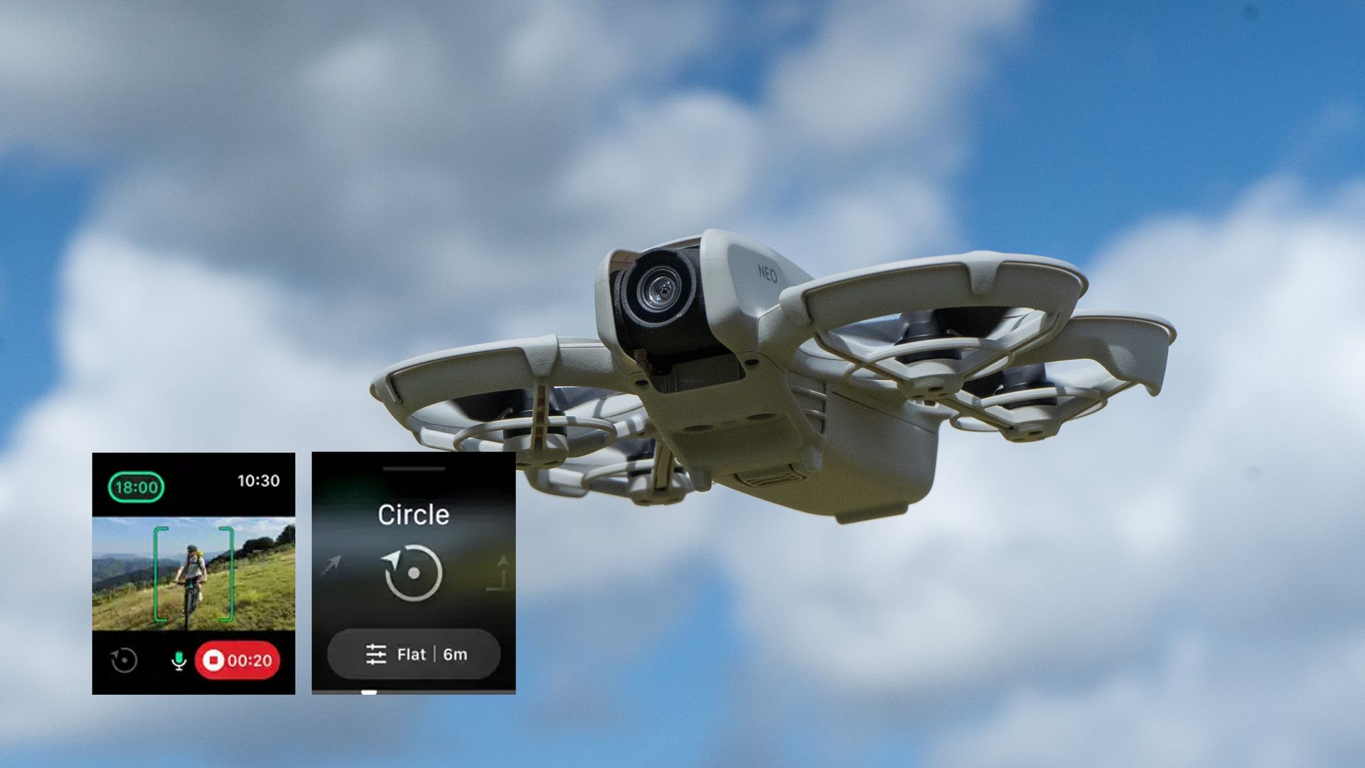 Snapping drone selfies while wrangling a smartphone is annoying, but ...