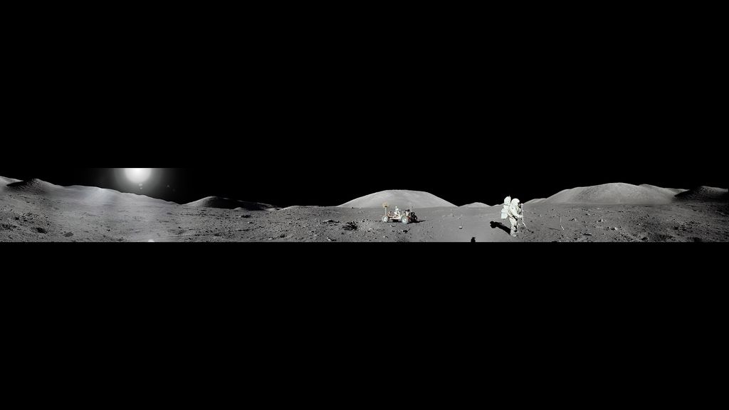 See the Moon Like the Apollo Astronauts with These Epic Panoramic ...