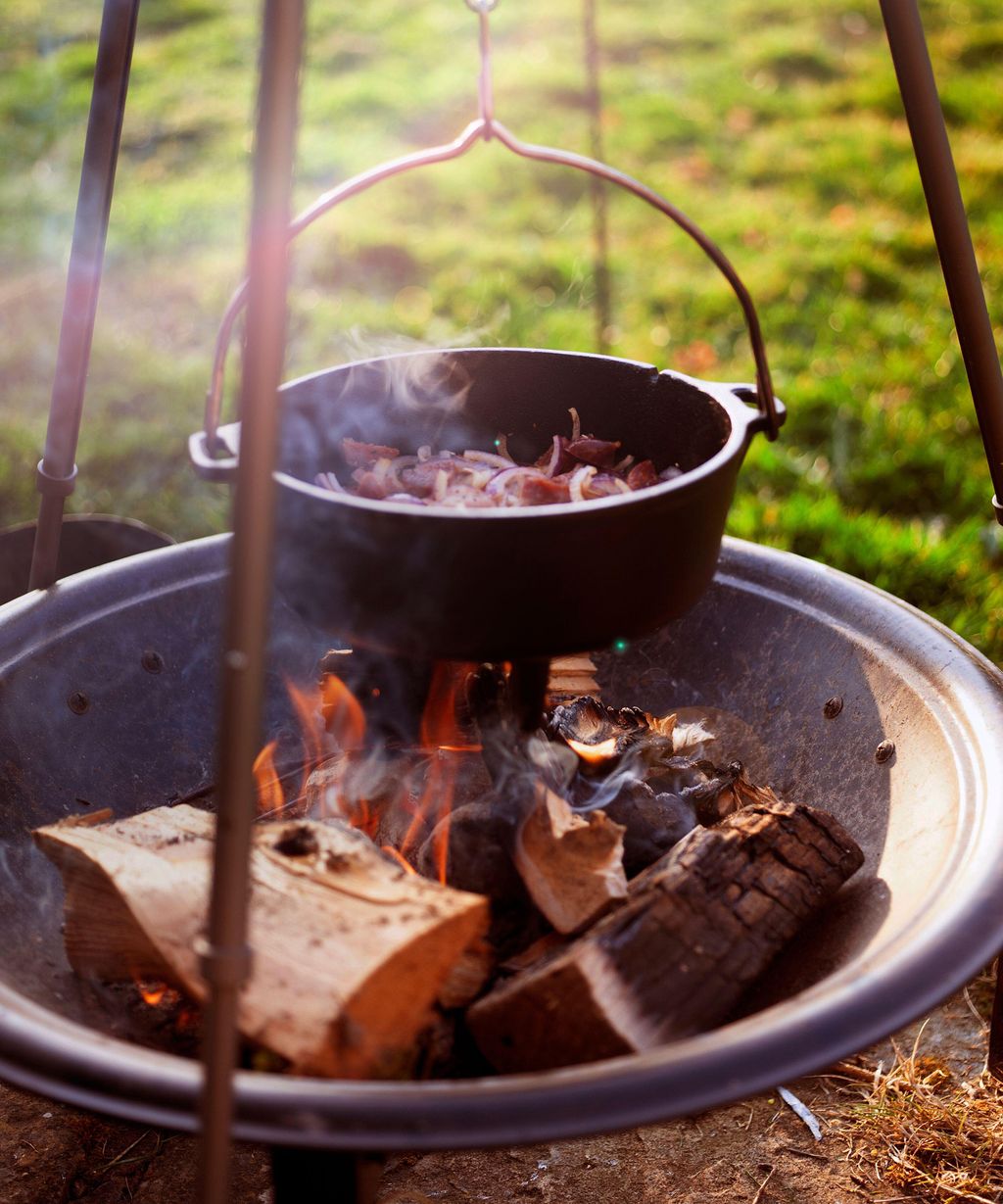 How to clean a fire pit: tips for stone, metal and gas | Homes and Gardens