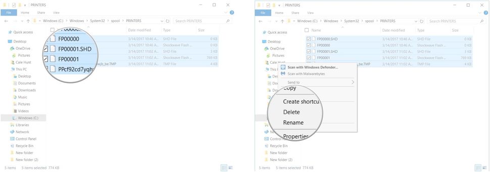 How to remove a stuck print job in Windows 10 | Windows Central