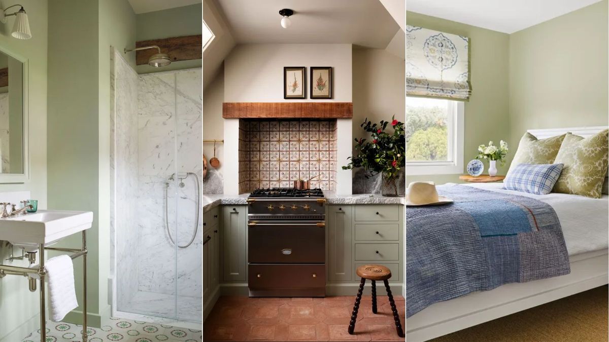 How to decorate with Benjamin Moore's Spanish Olive | Homes and Gardens