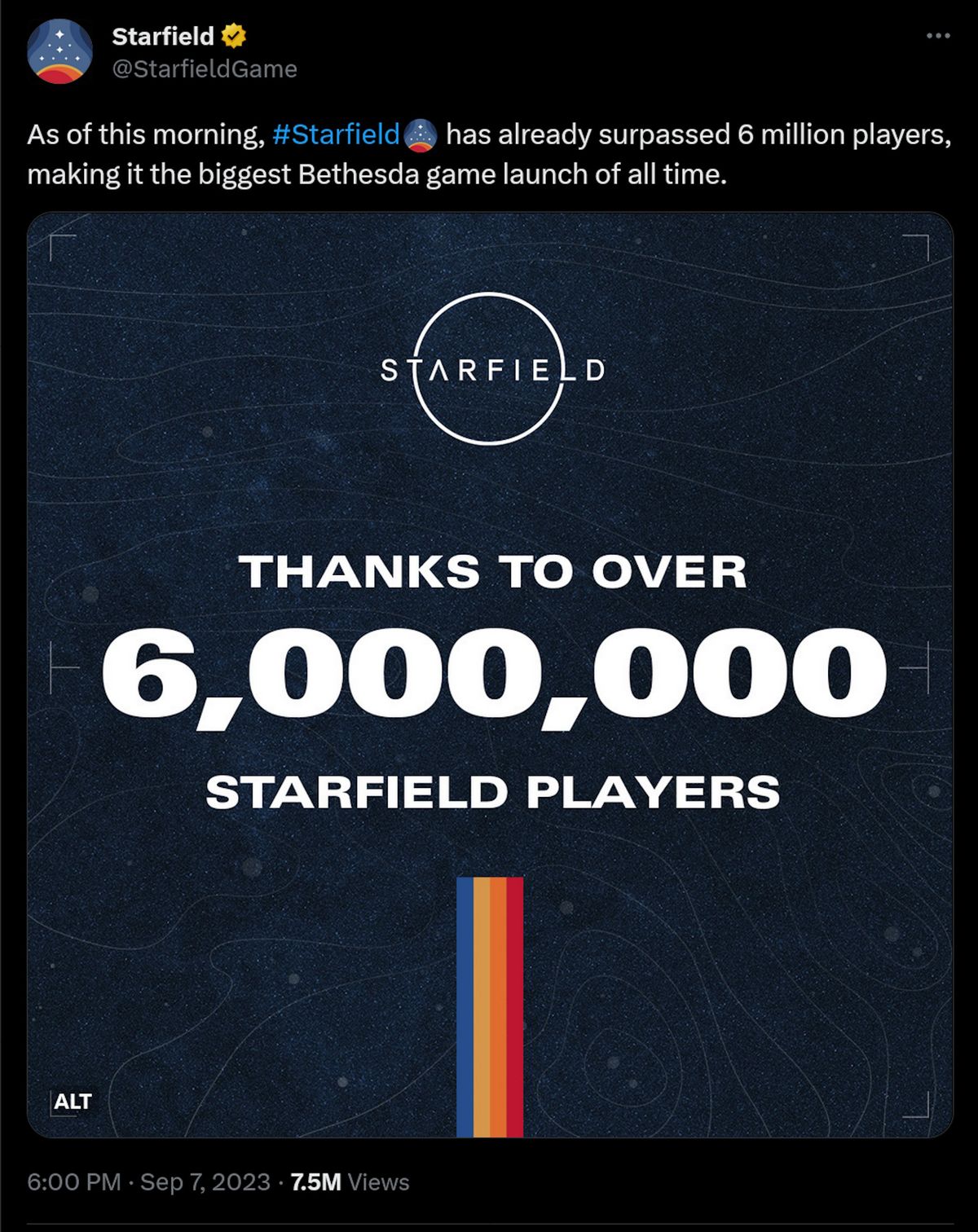 Starfield blasts past Skyrim's peak player count on Steam, but it's ...