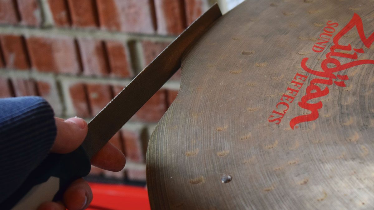 The Workshop: How to repair a cracked cymbal | MusicRadar