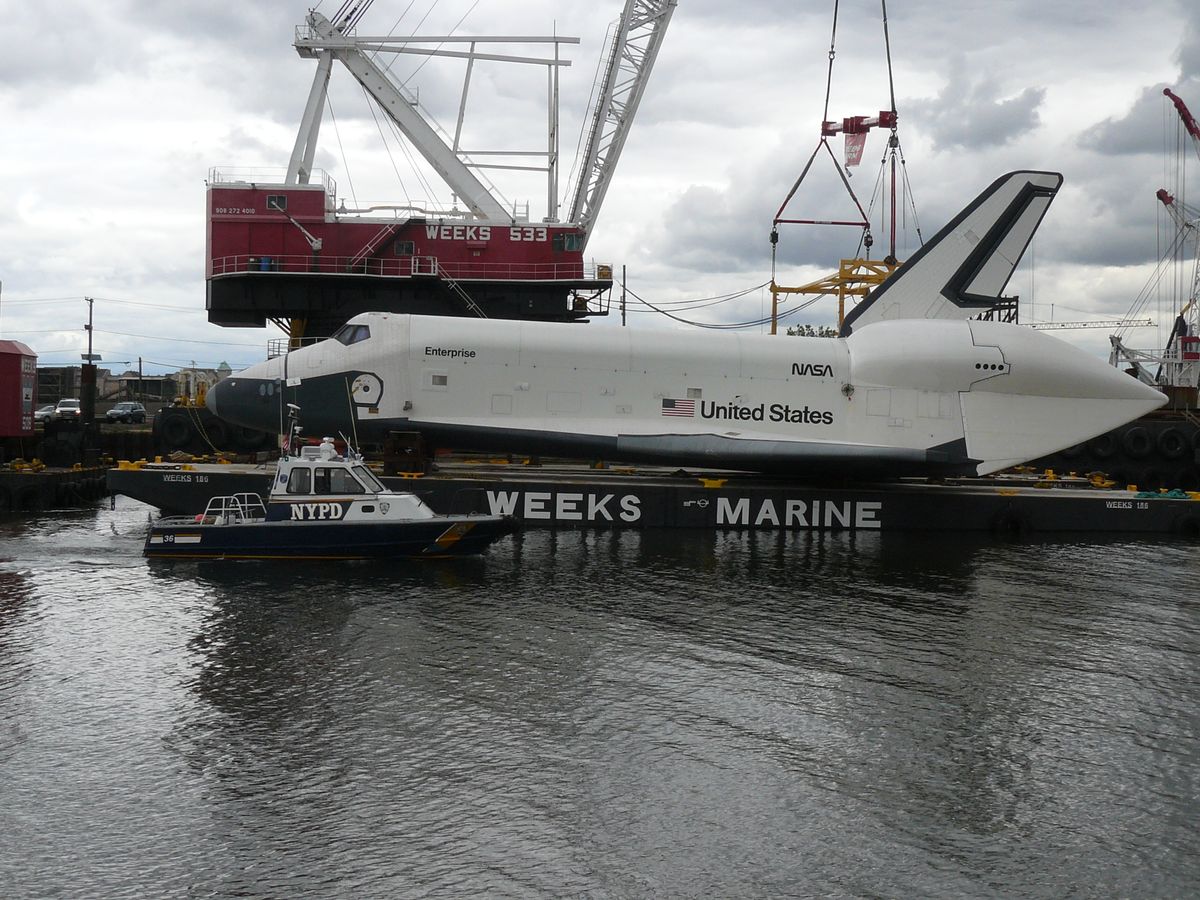 Space Shuttle Enterprise's Sea Trek to NYC Museum (Photos): Page 4 | Space