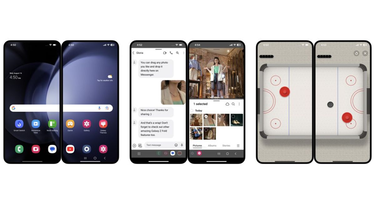This Samsung app turns your iPhone into a Galaxy Z Fold5 for a taste of ...