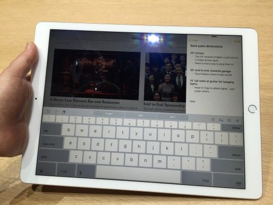 iPad Pro Hands-On: Big Screen Means Big Possibilities | Laptop Mag
